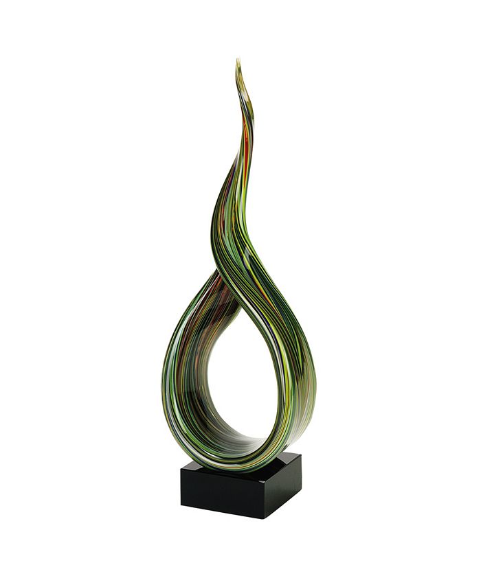 Badash Crystal Earthbound Art Glass Sculpture - Macy's