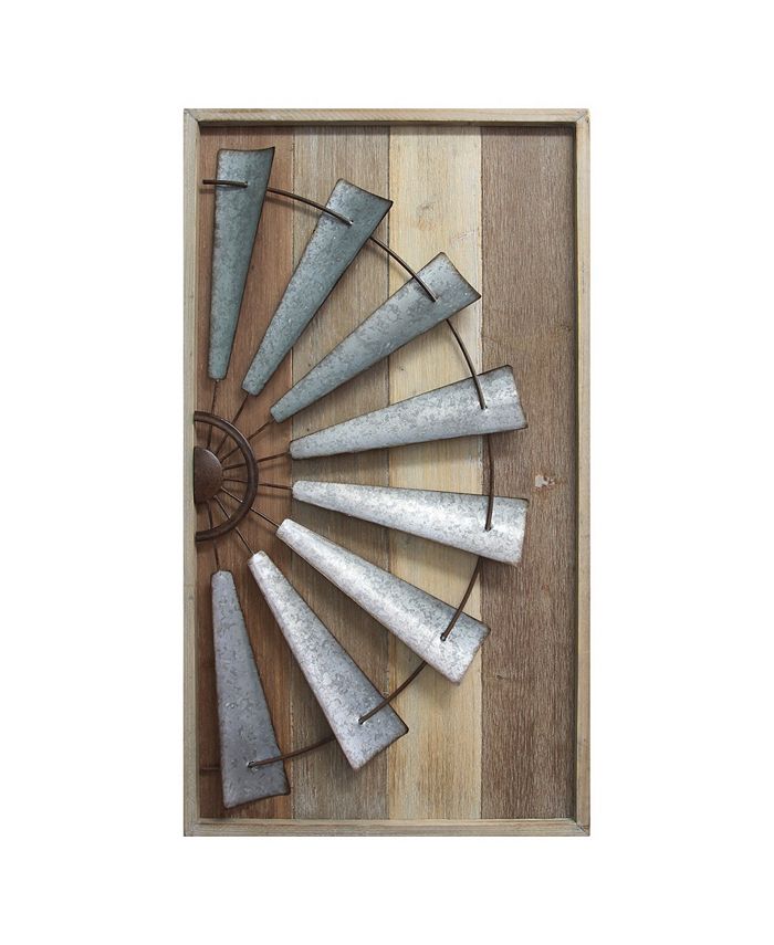 Stratton Home Décor Stratton Home Decor Windmill Wall Decor - Macy's