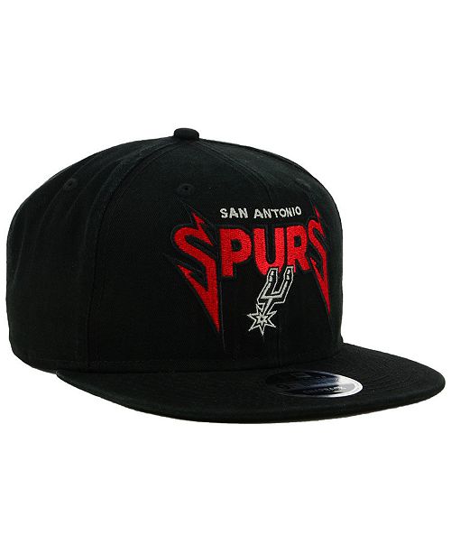 New Era San Antonio Spurs 90s Throwback Groupie 9FIFTY Snapback Cap ...