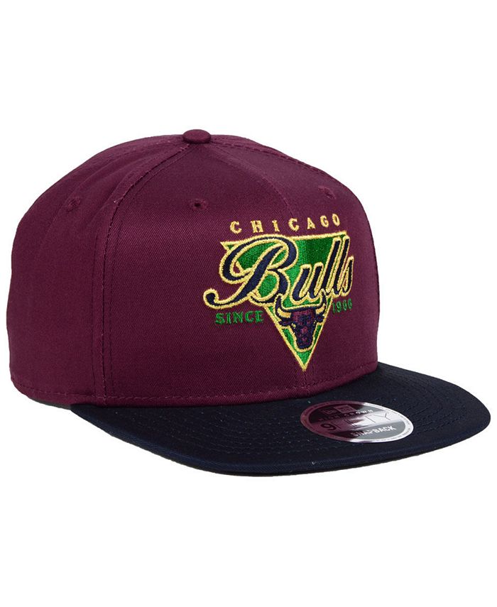 New Era Chicago Bulls 90s Throwback 9FIFTY Snapback Cap - Macy's