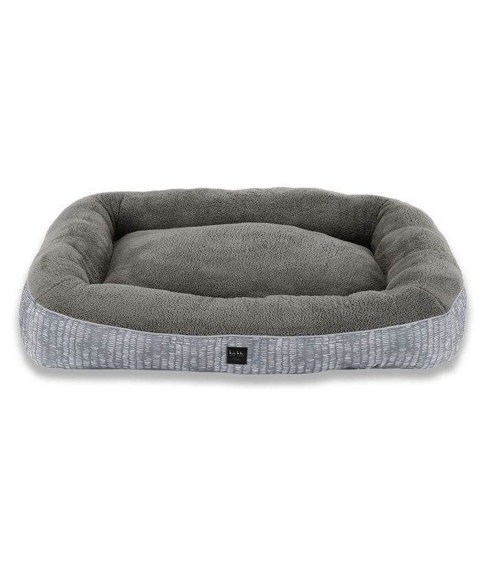 Nicole Miller Comfy Pooch Dog Bolster Bed Pillow Bottom - Macy's