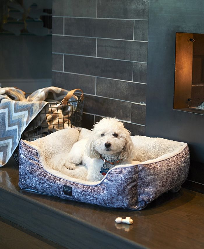 Home Dynamix Nicole Miller Comfy Pooch Dog Bolster Bed Cuddler - Macy's