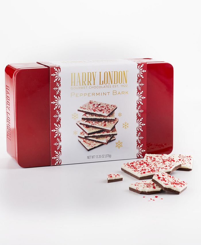 Harry London Candies Inc. Harry London Peppermint Bark Tin - Macy's