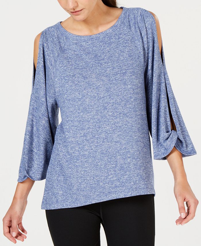 Calvin Klein Open-Sleeve Top - Macy's