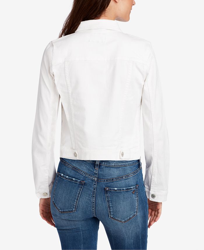 WILLIAM RAST Lenna Cotton Denim Jacket - Macy's