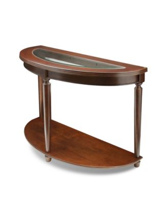 Chrinus Dark Cherry Console Table - Macy's