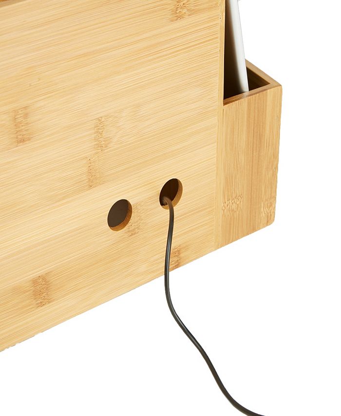 Mind Reader Bamboo Desk File Organizer, Brown - Macy's