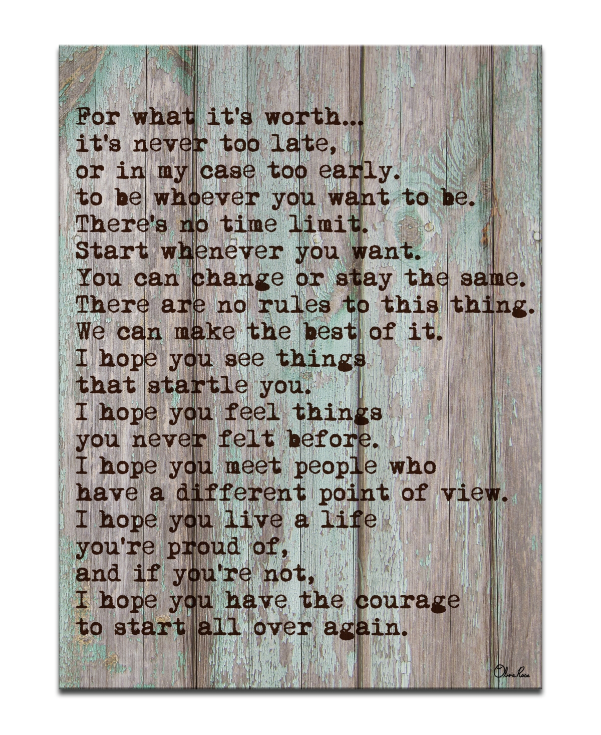 Click here for Ready2HangArt Courage Canvas Wall Decor prices
