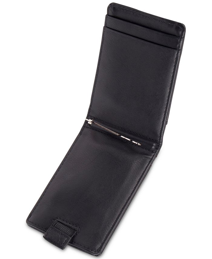 Exact Fit Men's Stretch RFID Money Clip Wallet - Macy's