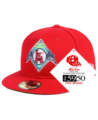 New Era Los Angeles Angels Retro Stock 59FIFTY FITTED Cap - Macy's