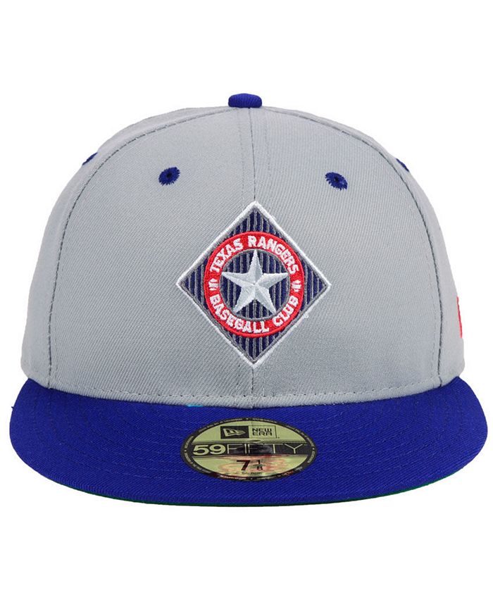New Era Texas Rangers Retro Stock 59FIFTY FITTED Cap - Macy's