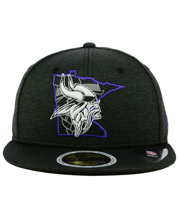 New Era Minnesota Vikings State Flag Reflective 59FIFTY FITTED Cap ...