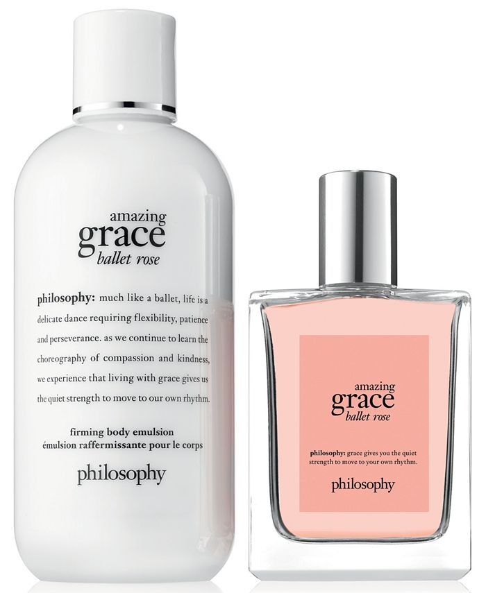 philosophy 2-Pc. Amazing Grace Ballet Rose Holiday Gift Set - Macy's