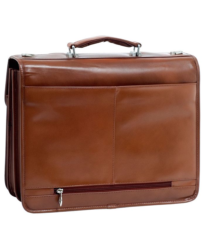 McKlein Flournoy, 15" Double Compartment Laptop Briefcase - Macy's