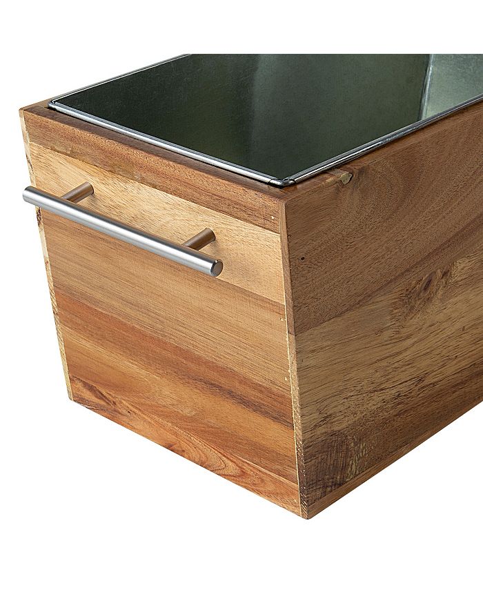 Cathy's Concepts Personalized Wedding Acacia Beverage Trough - Macy's