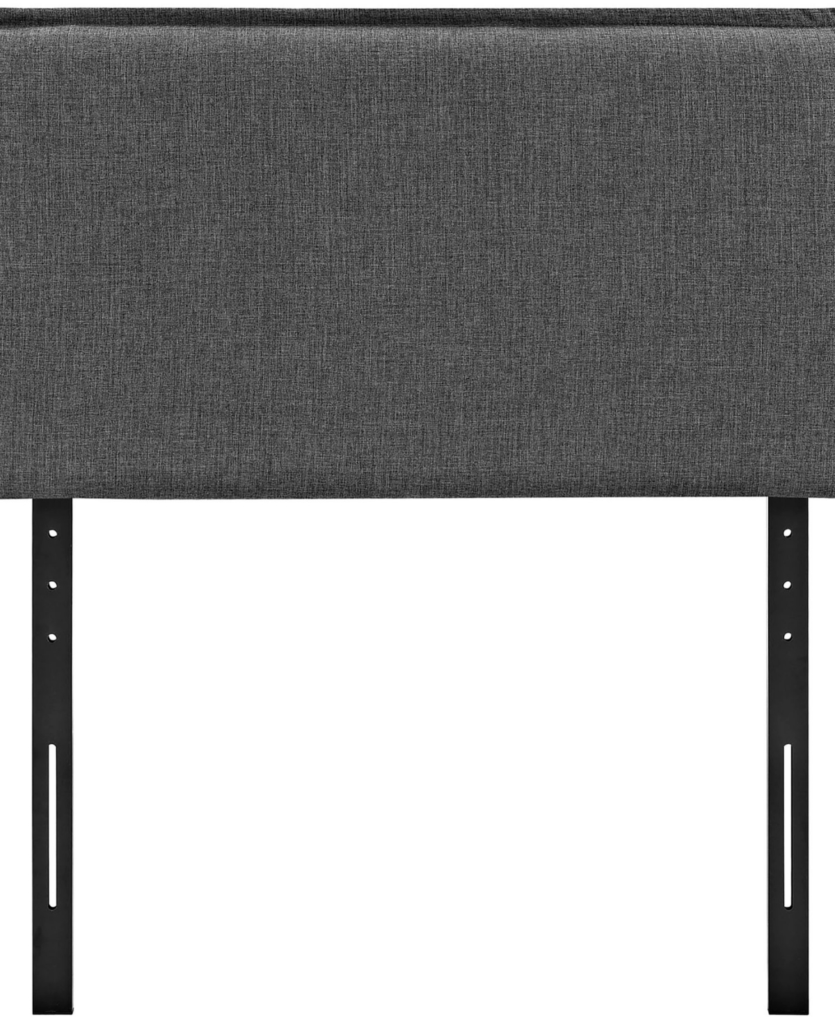 Click here for Camille Twin Upholstered Fabric Headboard - Gray prices