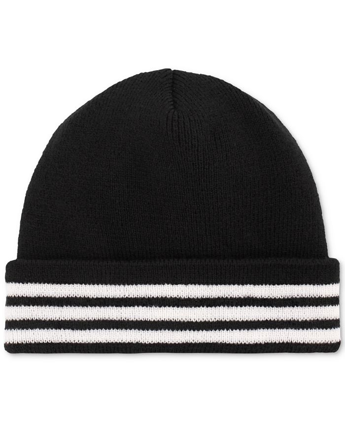 adidas Men's Three-Stripe Beanie - Macy's