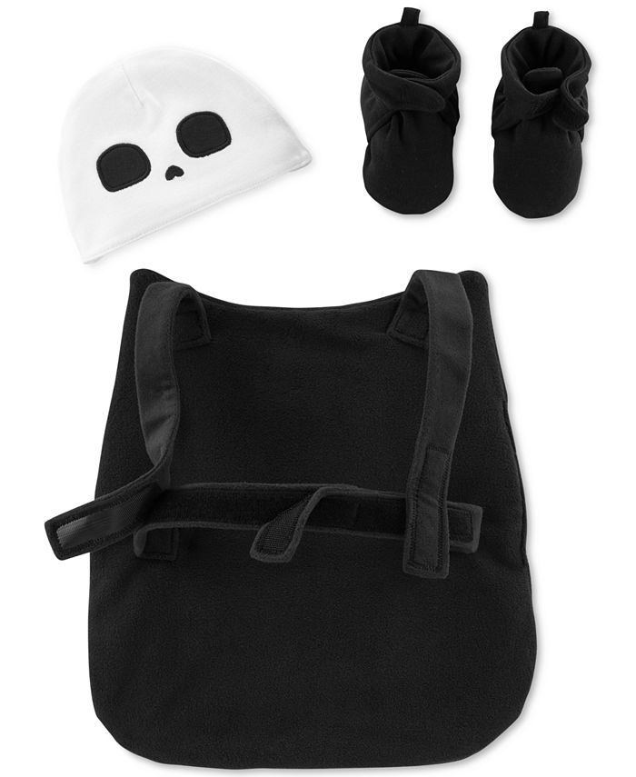 Carter's Baby Boys & Girls 3-Pc. Hat, Skeleton Costume & Booties ...