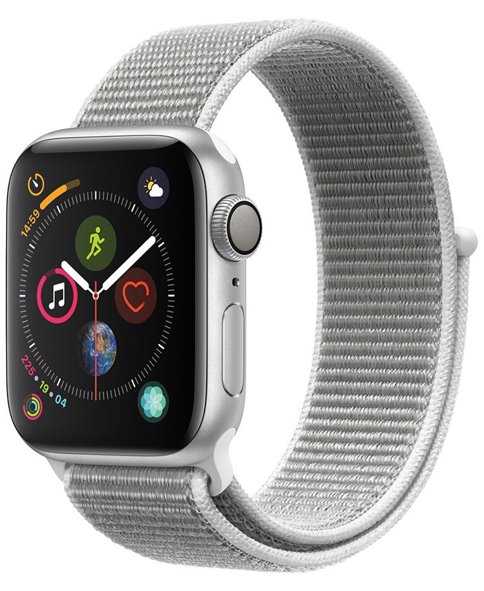 Apple Watch Series 4 Apple Watch Series 4 GPS, 40mm Silver Aluminum ...
