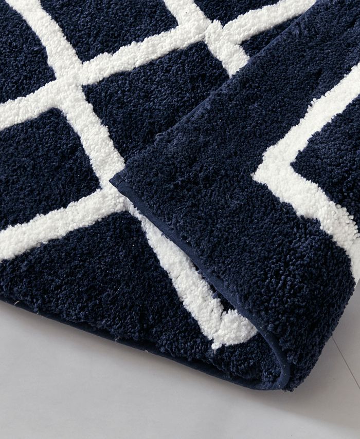 Madison Park Bittman Tufted Reversible Microfiber Bath Rug, 21" x 34 ...