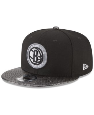 New Era Brooklyn Nets Snakeskin Sleek 9FIFTY Snapback Cap - Macy's