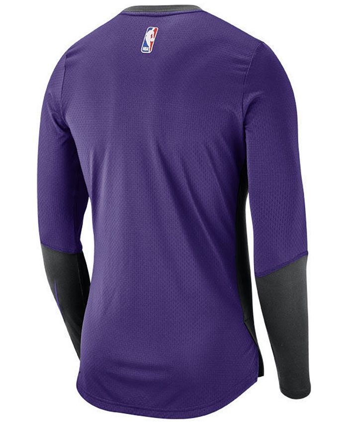 Nike Men's Los Angeles Lakers Dry Long Sleeve Top - Macy's