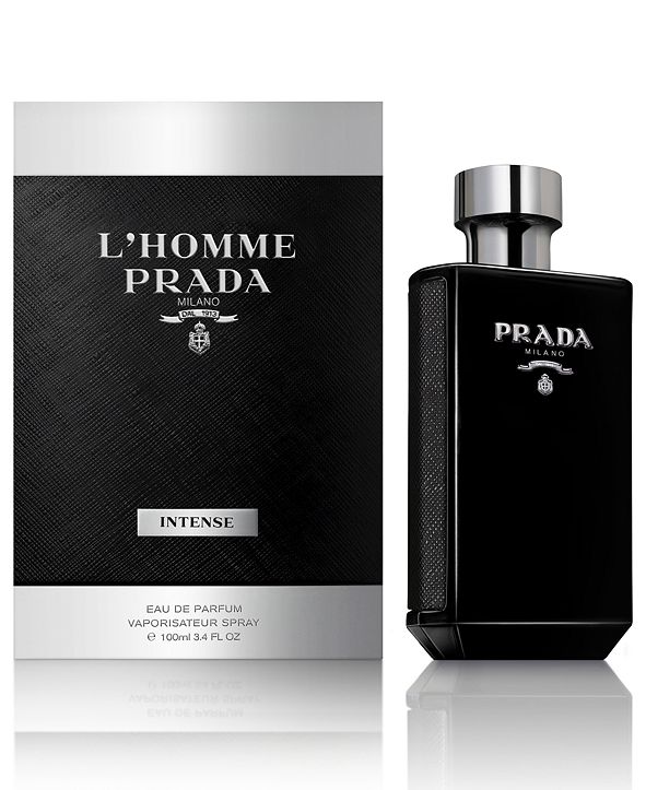 Prada Men's Prada L'Homme Intense Eau de Parfum Spray, 3.4-oz ...