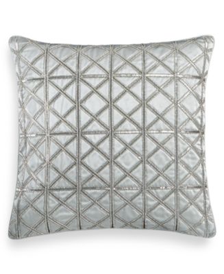 Hotel Collection Lithos Beaded Decorative Pillow, 20" x 20", Created ...