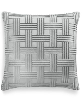 Hotel Collection Lithos EmbroideredSham, European, Created for Macy's ...