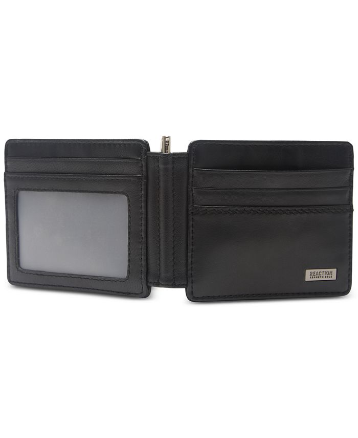 Kenneth Cole Reaction Men's Front-Pocket Leather Wallet - Macy's