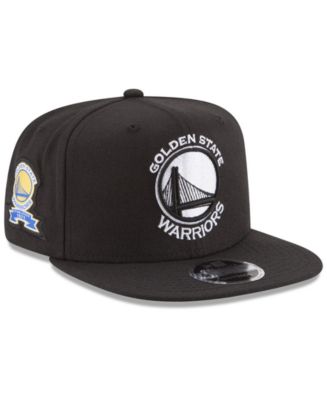 New Era Golden State Warriors Anniversary Patch 9FIFTY Snapback Cap ...