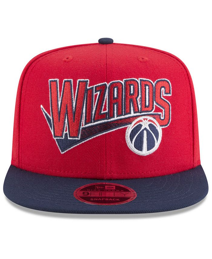 New Era Washington Wizards Retro Tail 9FIFTY Snapback Cap - Macy's