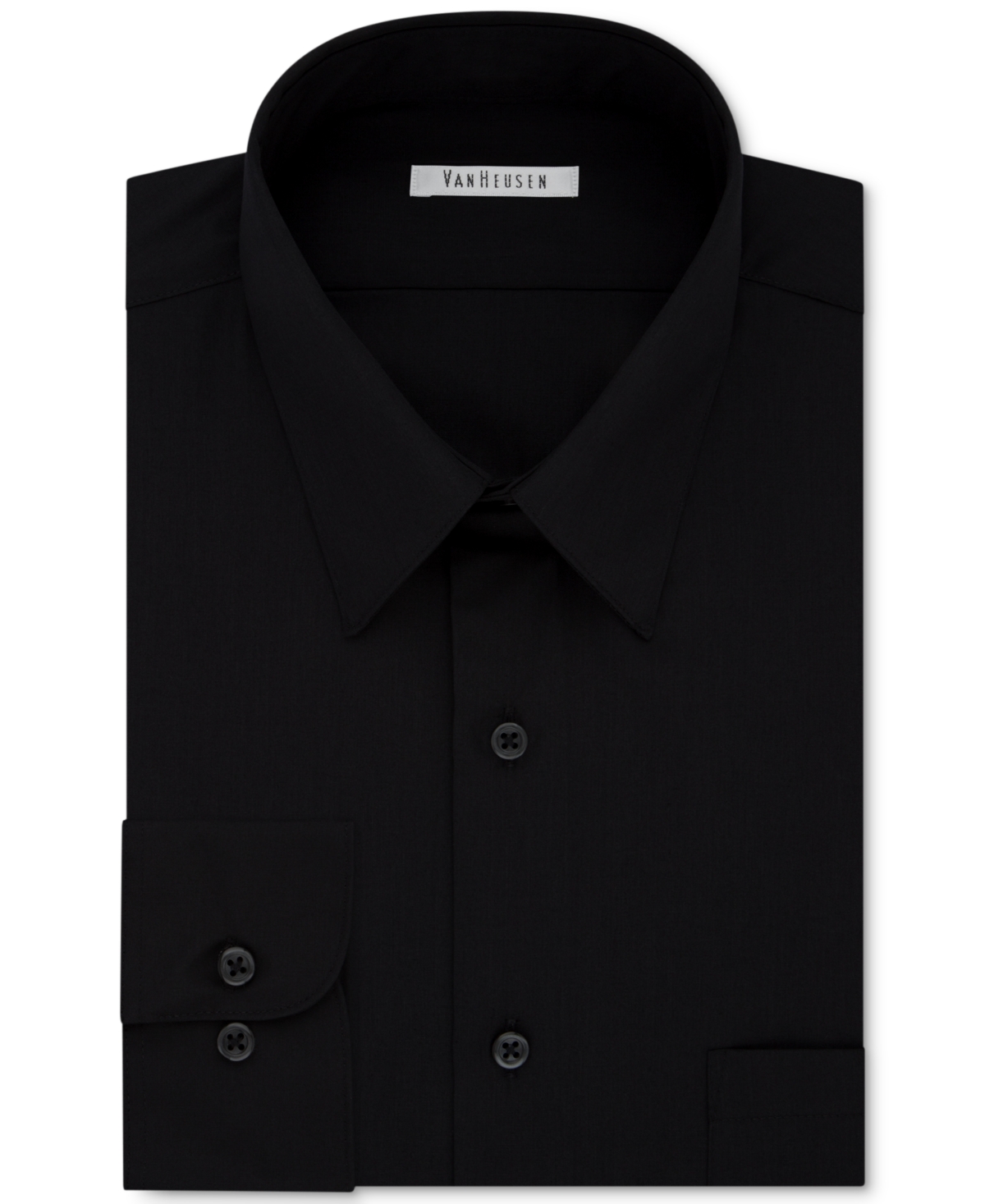 Click here for Van Heusen Mens Bigger Fit Wrinkle Free Poplin Sol... prices