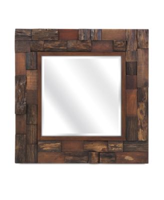 Imax Lloyd Wood Slat Mirror - Macy's