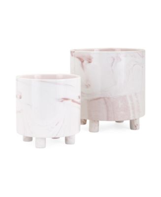 Imax Parra Blush Planters - Set of 2 - Macy's