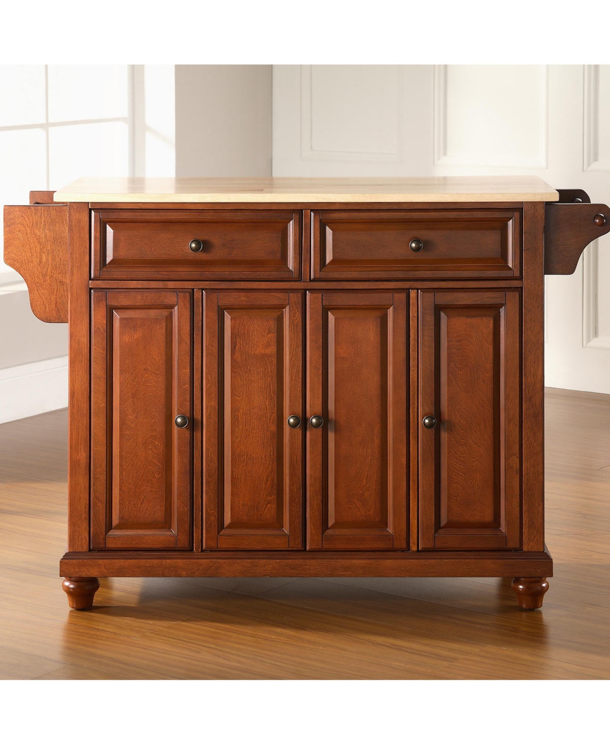 Click here for Cambridge Natural Wood Top Kitchen Island - Cherry prices