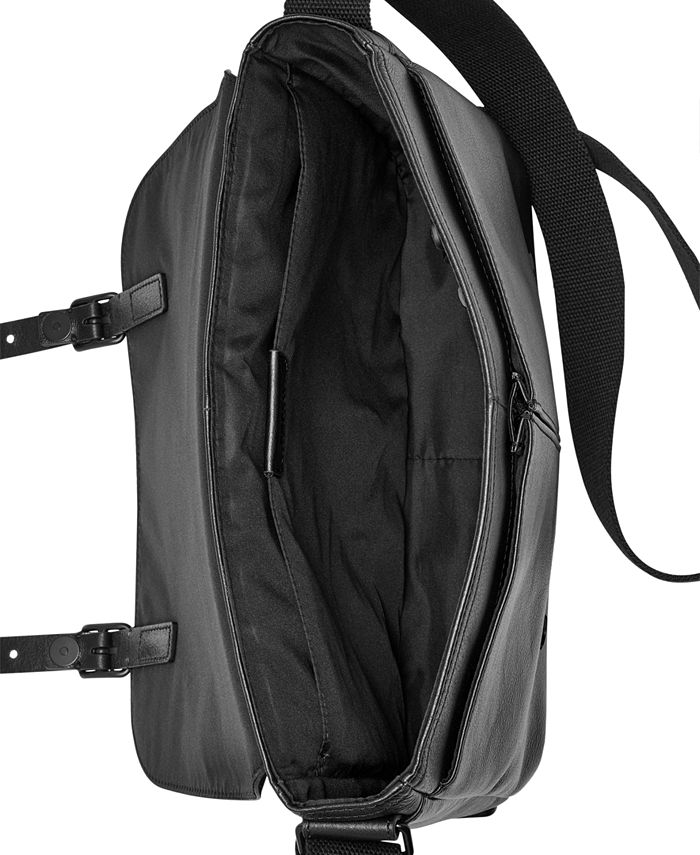 Fossil Men’s Buckner Small Leather Commuter Bag - Macy's