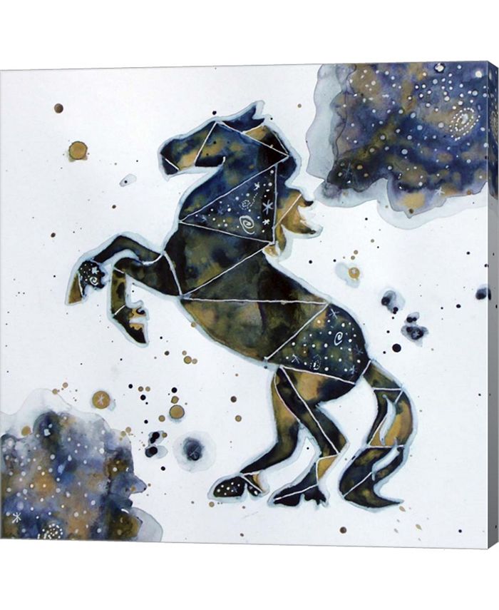Metaverse Galactic Horse By Lauren Moss Canvas Art - Macy's