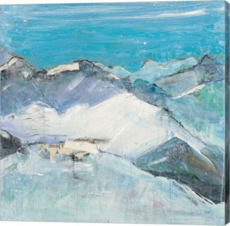 Says Ii Aqua By Kellie Day Canvas Art - Macy's