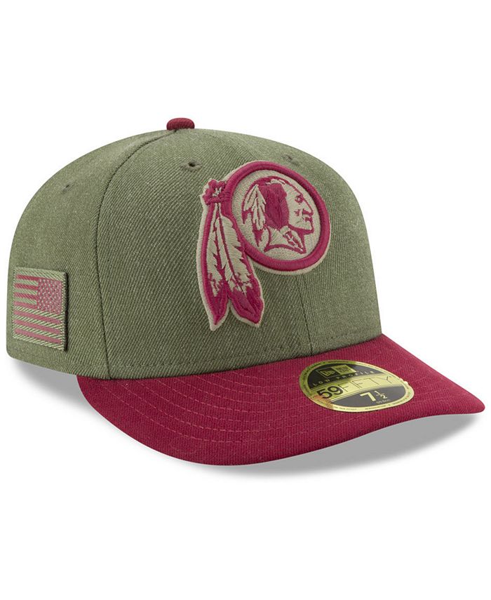 New Era Washington Redskins Salute To Service Low Profile 59FIFTY ...