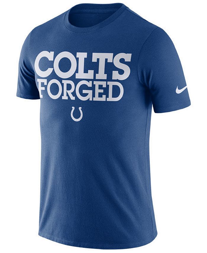 Nike Men's Indianapolis Colts Dri-Fit Cotton Local T-Shirt & Reviews ...