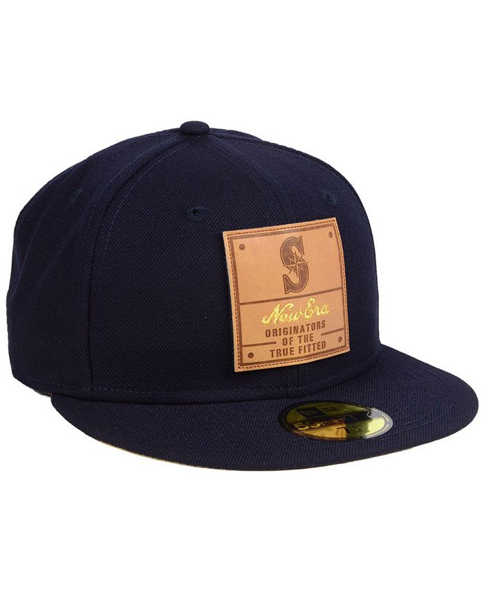 New Era Seattle Mariners Vintage Team Color 59FIFTY FITTED Cap - Macy's