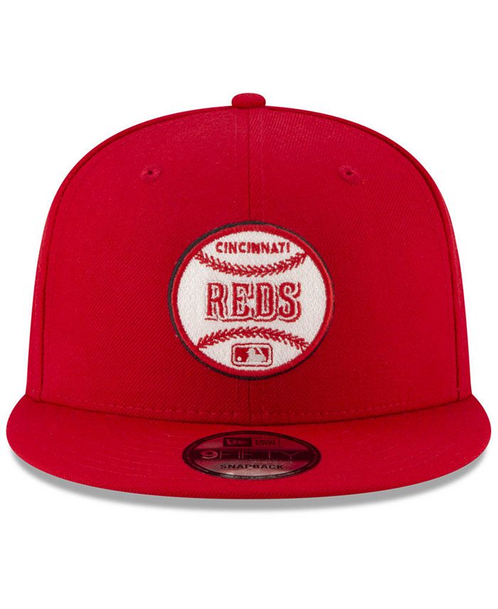 New Era Cincinnati Reds Vintage Circle 9FIFTY Snapback Cap - Macy's