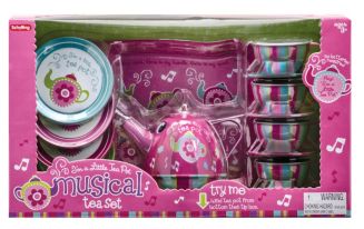 Schylling Musical Tin Tea Set - Macy's