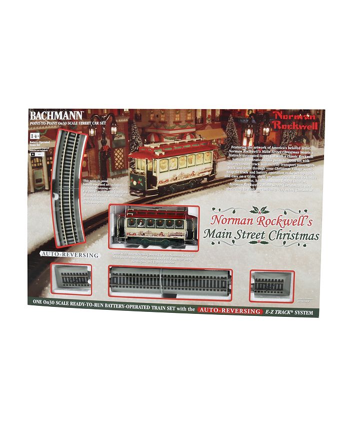 Bachmann Trains Norman Rockwells Main Street Christmas Ready To Run ...