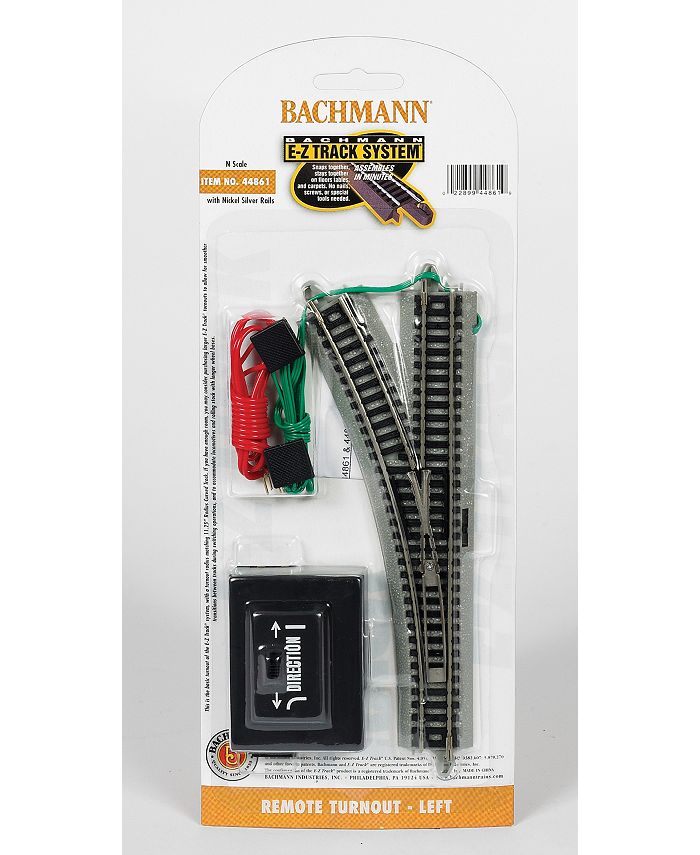 Bachmann Trains Remote Turnout Left 1 Card N Scale - Macy's