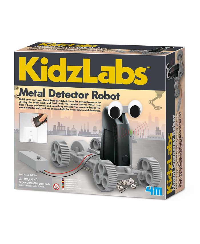 Redbox 4M Kids Labs Metal Detector Robot Stem - Macy's