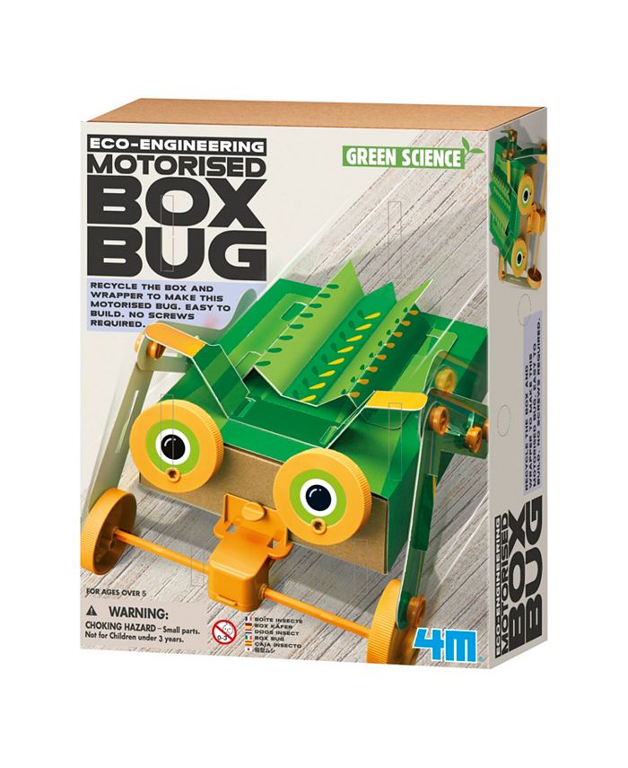 4M Green Science Eco Engineering Motorized Box Bug - Macy's