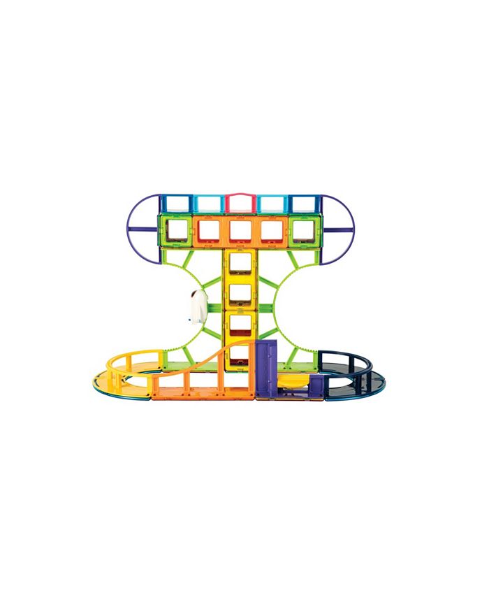 Magformers Sky Track Adventure 64 Piece Magnetic Construction Set - Macy's