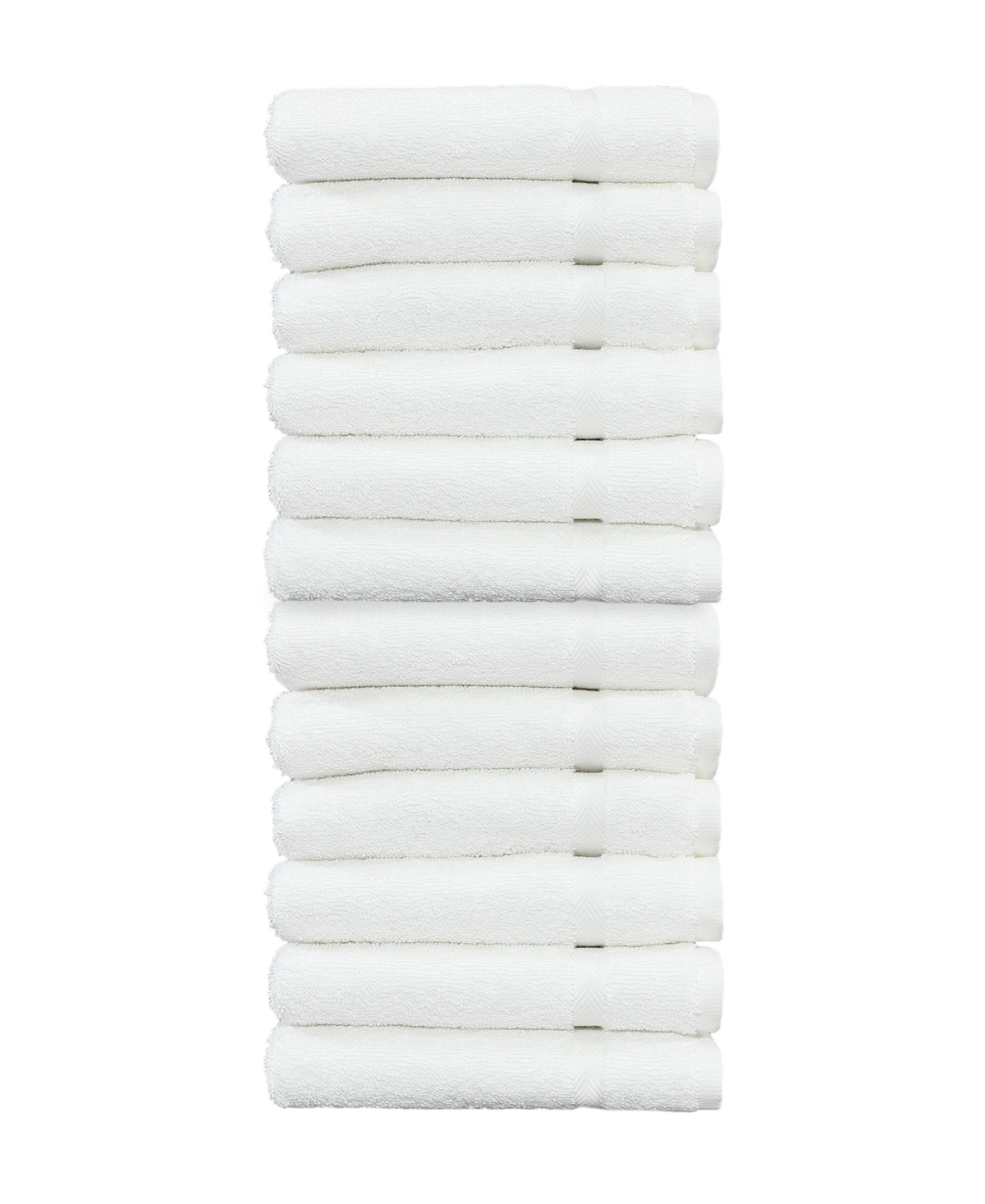 Click here for Linum Home Denzi 12-Pc. Washcloth Set - White prices
